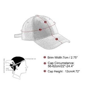 Quanhaigou Low Profile Baseball Cap for Men Women - Cotton Dad Hat-Classic Adjustable Unconstructed Plain Hat (Khaki)