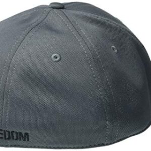 Under Armour Men's Freedom Blitzing Hat , Pitch Gray (012)/Black , Large/X-Large