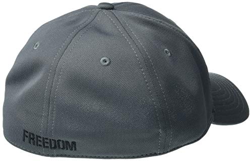 Under Armour Men's Freedom Blitzing Hat , Pitch Gray (012)/Black , Large/X-Large