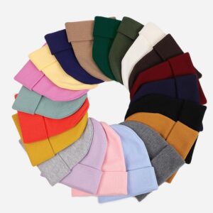 ZOORON Beanies Hats for Men Women Knit Hats Winter Beanies Men's Women's Knit Cuffed Beanies Hats