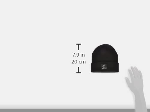 Timberland Short Watch Cap, Black, One Size