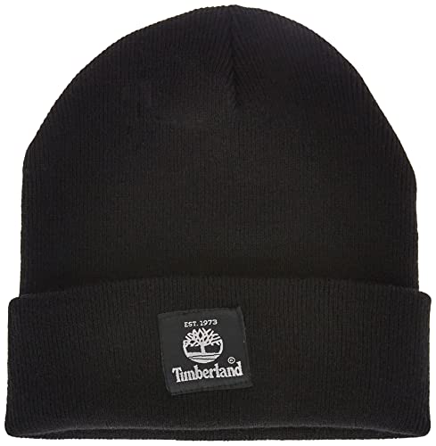 Timberland Short Watch Cap, Black, One Size