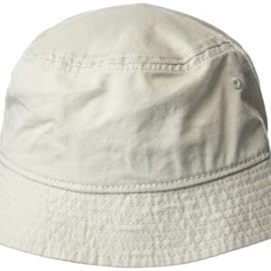 Tommy Hilfiger mens Established Bucket Hat, Stone as Core, Large US