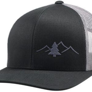 LINDO Trucker Hat - Great Outdoors Collection (Black/Graphite)