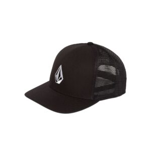 volcom mens full stone cheese trucker hat baseball cap, black 1, one size us