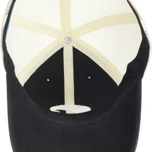 Costa Del Mar teen Trucker Hat, Black + Stone, One Size US