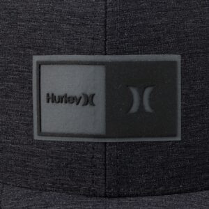 Hurley Men's Caps - Phantom Flexfit Baseball Cap - Fitted Hats for Men (S-XL), Size Large-X-Large, Black