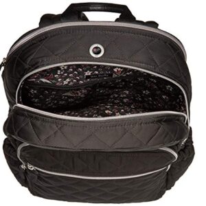 Vera Bradley Women's Performance Twill Campus Backpack, Black, One Size