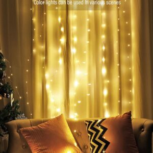 Mikasol Fairy String Lights, 1 Packs Led Fairy Lights Battery Operated Waterproof Copper Wire with Remote Control Fairy Lights for Bedroom. Firefly Lights Christmas Lights 8 Modes (16.4 ft/Warm White)