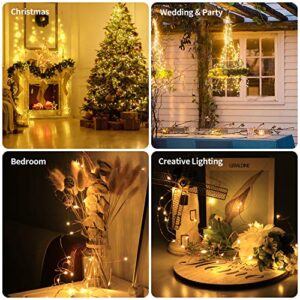 innolife 6 Pack LED Fairy String Lights Battery Operated with Remote Control & Timer, 10 Ft 30 LED Copper Wire Twinkle Lights for Bedroom Christmas Wedding Party Indoor Outdoor Decoration