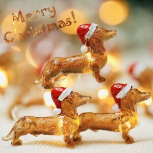 kaisnova dachshund dog string lights 10ft 30 led battery operated fairy lights with remote and timer dachshund gifts for women christmas lights for indoor outdoor wedding birthday parties xmas tree