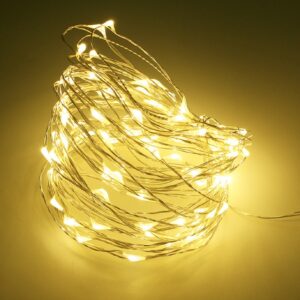 partyall24 Led Decorative Fairy String Lights Battery Powered Copper Wire Light Indoor/Outdoor Decorating (16)