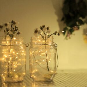 partyall24 Led Decorative Fairy String Lights Battery Powered Copper Wire Light Indoor/Outdoor Decorating (16)