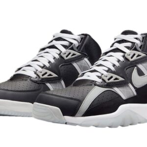 Nike Mens Air Trainer SC High DZ4405 001 Raiders - Size 9 Black/Grey-White