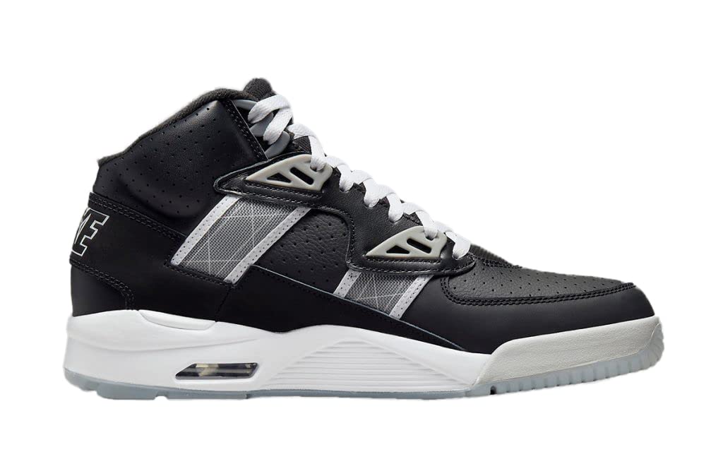 Nike Mens Air Trainer SC High DZ4405 001 Raiders - Size 9 Black/Grey-White