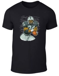 black bo jackson bo knows art t-shirt adult