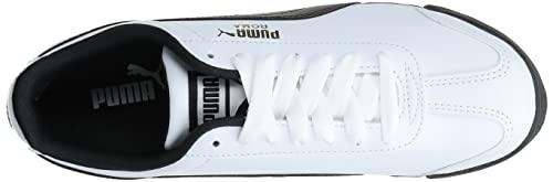 PUMA Men's ROMA BASIC Sneaker, white-black, 13