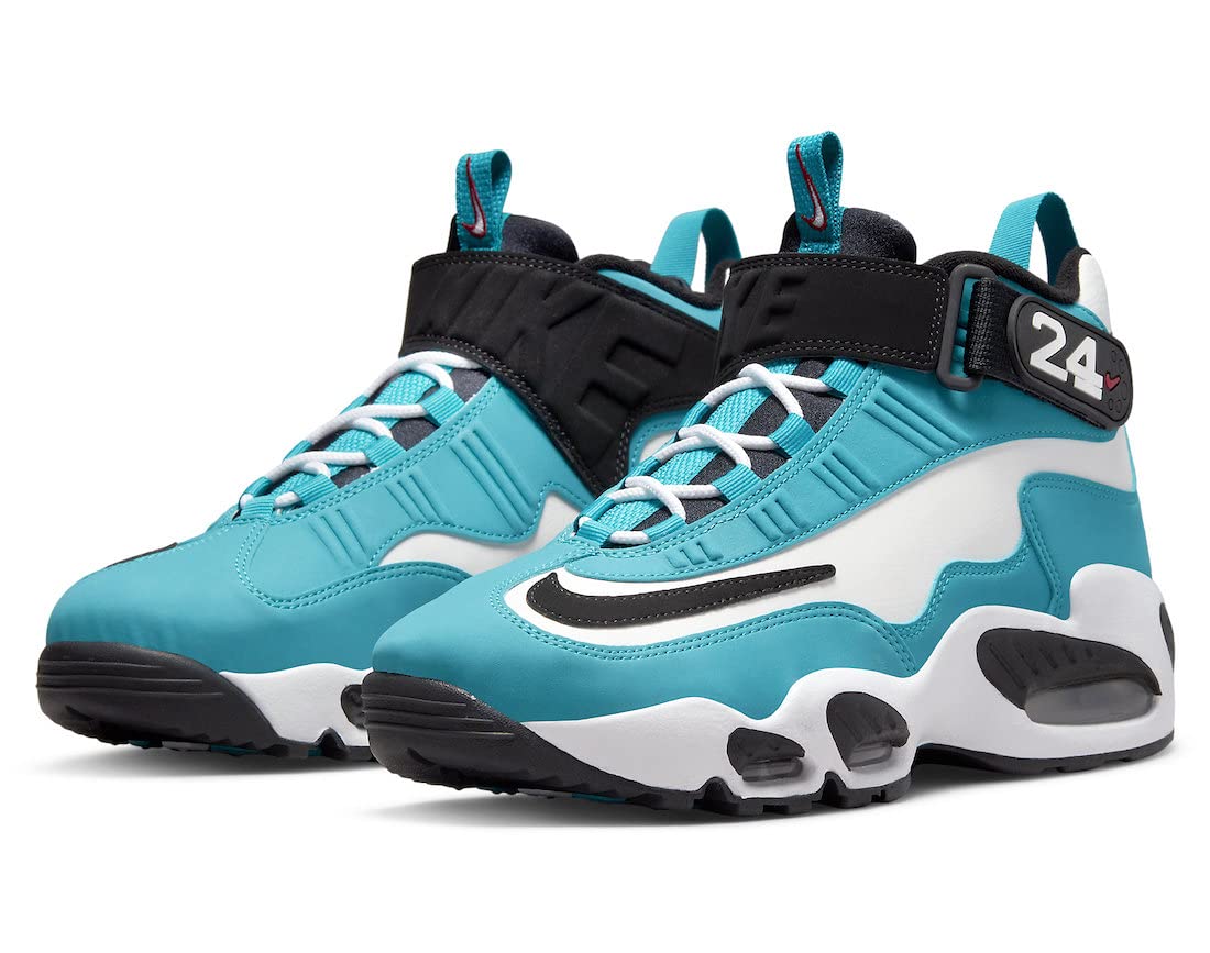 Nike mens Air Griffey Max 1, Aquamarine/Black-white, 10.5