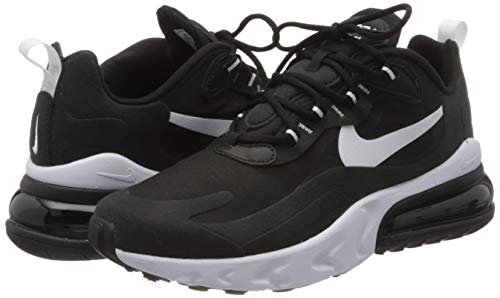 Nike Air Max 270 React Mens Running Trainers CI3866 Sneakers Shoes (UK 9.5 US 10.5 EU 44.5, Black White Black 004)