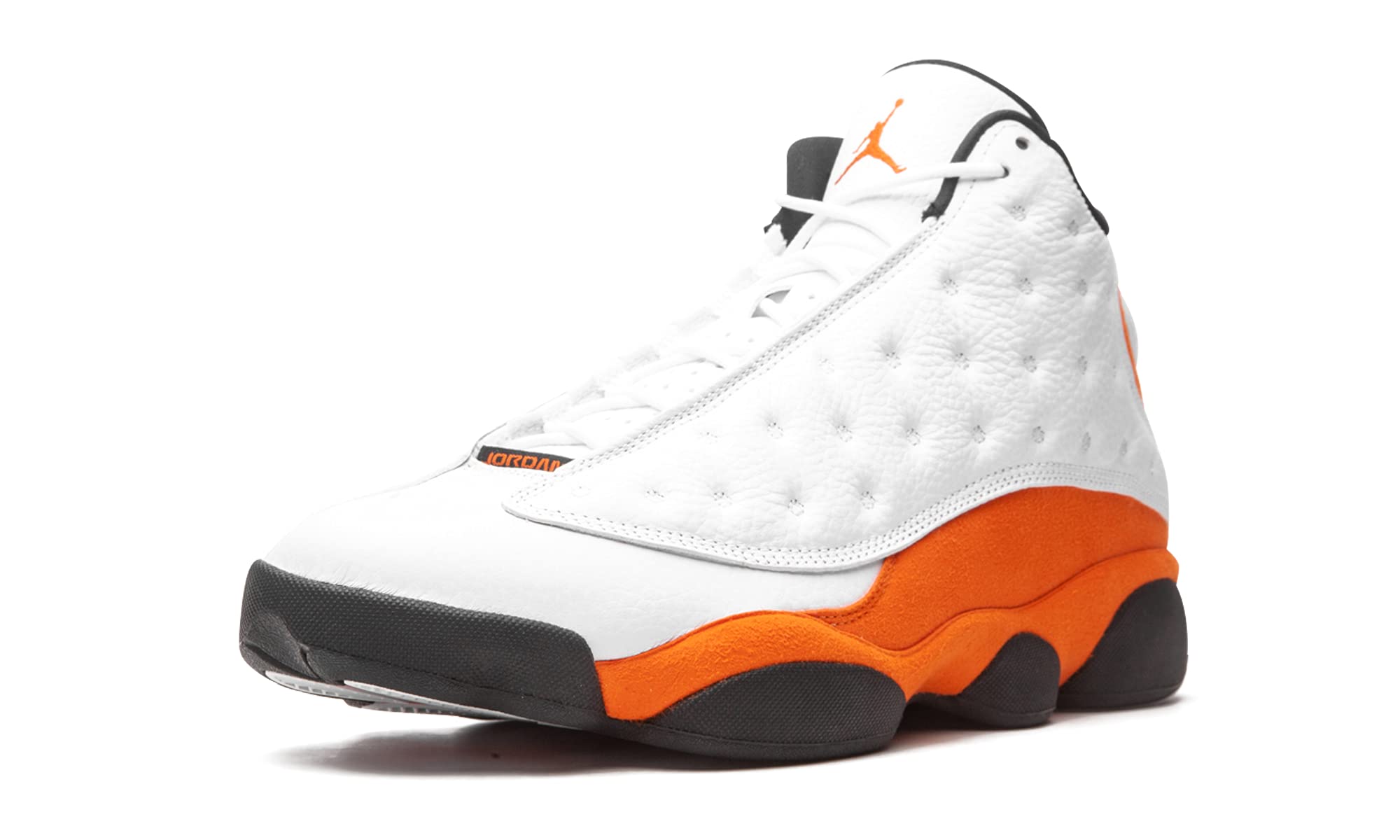 Nike Men's Air Jordan 13 Retro Starfish, White/Black/Starfish, 7.5