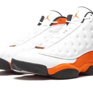 Nike Men's Air Jordan 13 Retro Starfish, White/Black/Starfish, 7.5