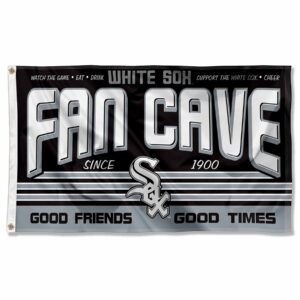 chicago white sox fan man cave banner flag