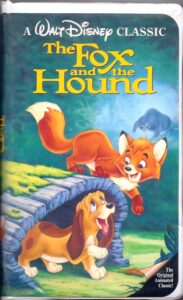 disney black diamond the fox and the hound vhs