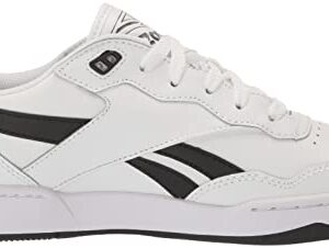 Reebok Unisex BB 4000 II Sneaker, FTWR White/Core Black/Pure Grey, 12 US men