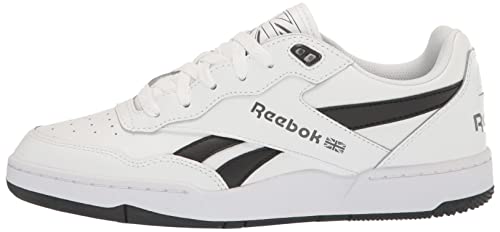 Reebok Unisex BB 4000 II Sneaker, FTWR White/Core Black/Pure Grey, 12 US men