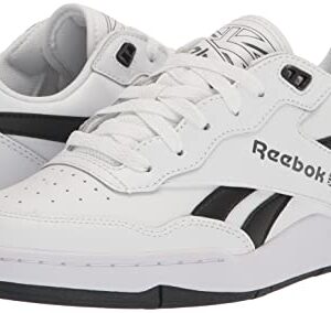 Reebok Unisex BB 4000 II Sneaker, FTWR White/Core Black/Pure Grey, 12 US men