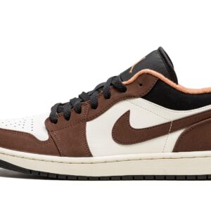 Nike Jordan Mens Jordan 1 Low DC6991 200 Mocha - Size 8.5 Mocha/White-black