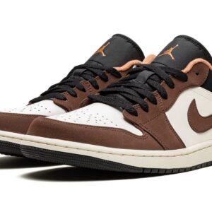 Nike Jordan Mens Jordan 1 Low DC6991 200 Mocha - Size 8.5 Mocha/White-black