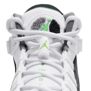 Big Kid's Jordan 6 Rings White/Green Strike-Black (323419 130) - 5