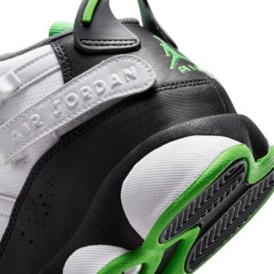 Big Kid's Jordan 6 Rings White/Green Strike-Black (323419 130) - 5