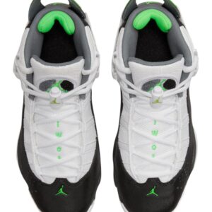 Big Kid's Jordan 6 Rings White/Green Strike-Black (323419 130) - 5