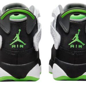 Big Kid's Jordan 6 Rings White/Green Strike-Black (323419 130) - 5