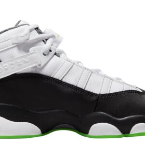 Big Kid's Jordan 6 Rings White/Green Strike-Black (323419 130) - 5