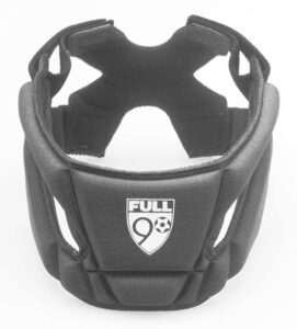 full90 select performance soccer headgear, black, medium