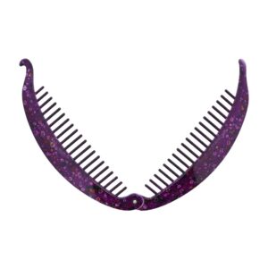 Speckled 5 Round Banana Clip for Women