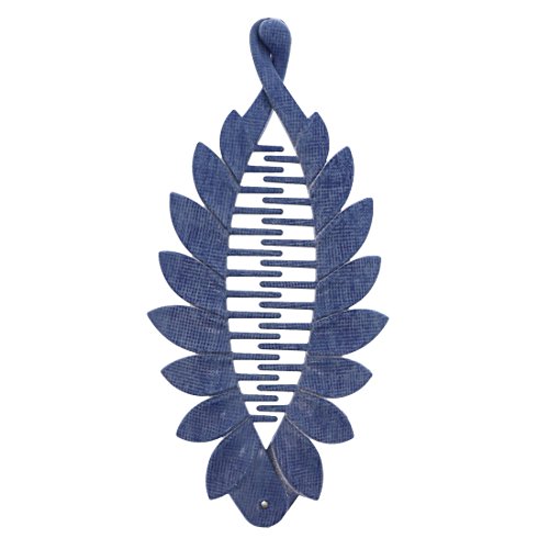 Scalloped Leaf Banana Clip - Set of 3