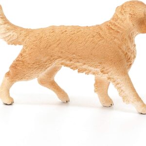 Schleich Farm World, Animal Figurine, Farm Toys for Boys and Girls 3-8 years old, Female Golden Retriever