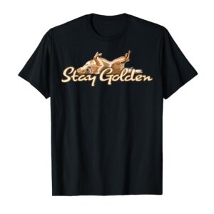 Golden Retriever "Stay Golden" T-Shirt