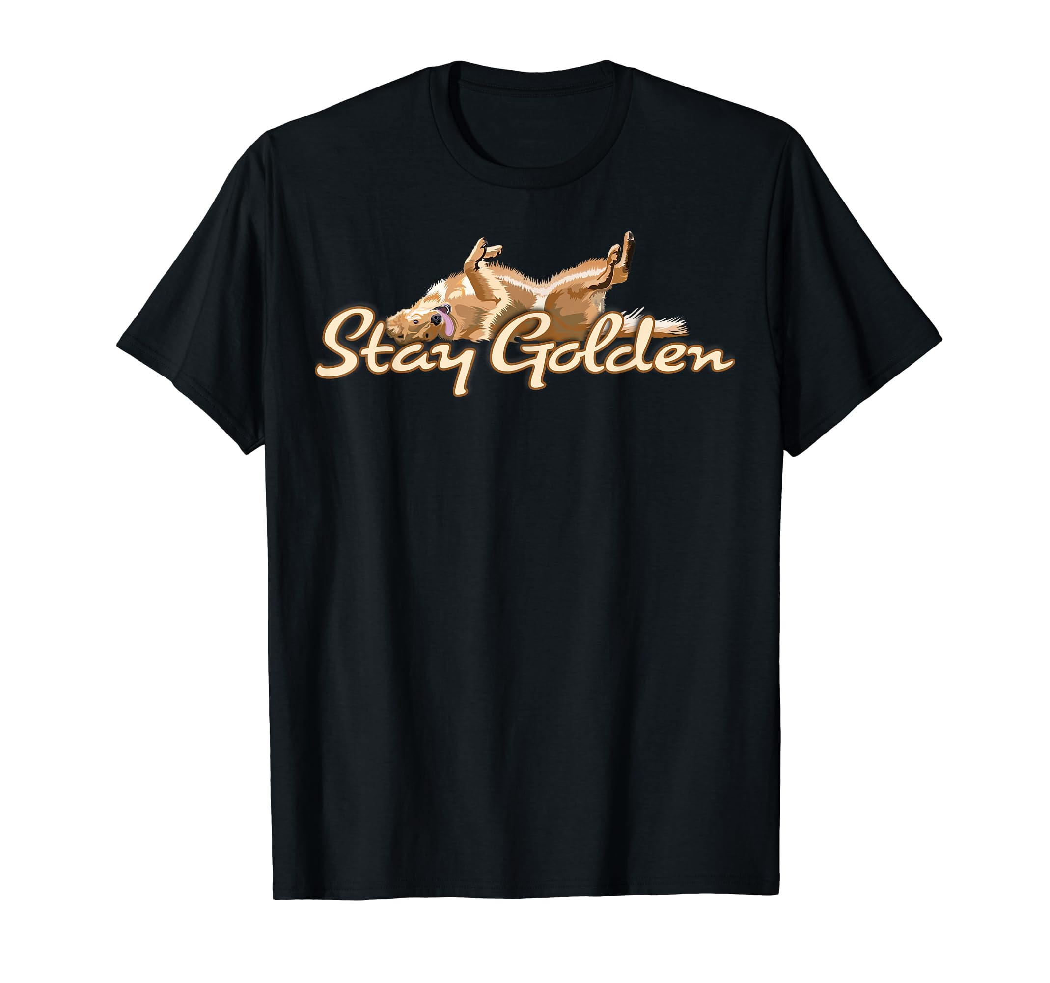 Golden Retriever "Stay Golden" T-Shirt