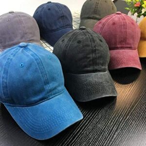 Denim Cap Cute Golden Retriever Baseball Dad Cap Adjustable Classic Sports for Men Women Hat