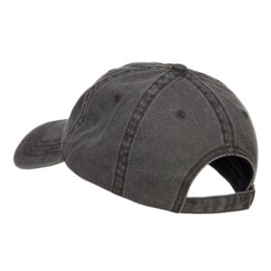 Golden Retriever Embroidered Washed Cap - Black OSFM