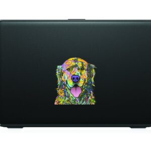 Enjoy It Dean Russo Golden Retriever Car Stickers, Outdoor Rated Vinyl Sticker Decals for Windows, Bumpers, Laptops or Crafts - 2 Pieces