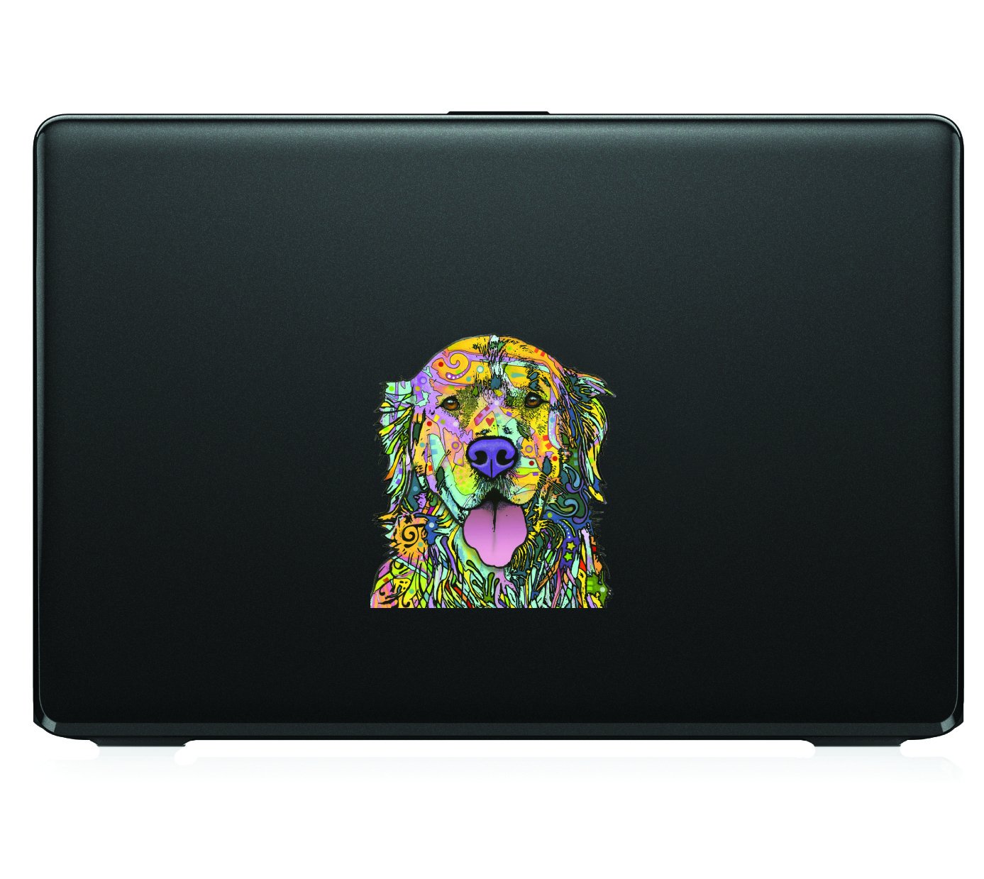 Enjoy It Dean Russo Golden Retriever Car Stickers, Outdoor Rated Vinyl Sticker Decals for Windows, Bumpers, Laptops or Crafts - 2 Pieces