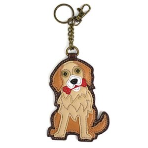 CHALA Dog Collection Women's Decorative Key Fob/Coin Purse Accessory (Golden Retriever)