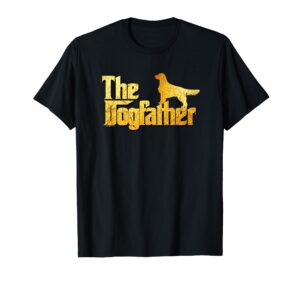 golden retriever dad gifts - golden retriever gift t-shirt