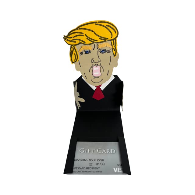 Funny Birthday Donald Trump Gift Card Holder or Money Holder